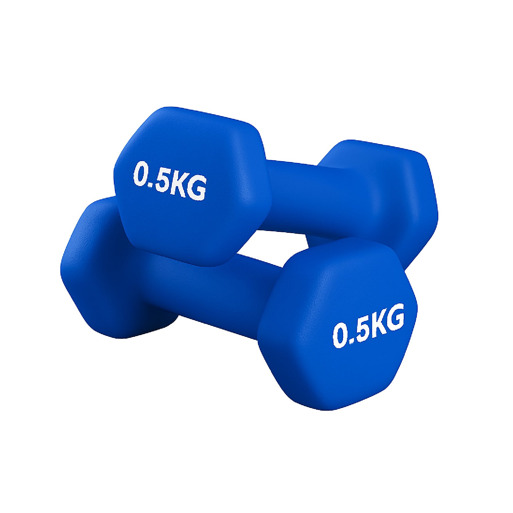 Neoprene Hex Dumbbells Pair & Set (0.5kg–10kg) | Anti-Roll, Non-Slip ...